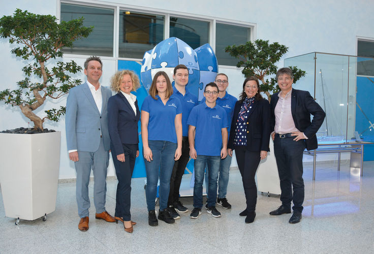 Erfolgreiche Ausbildung bei Dentaurum: